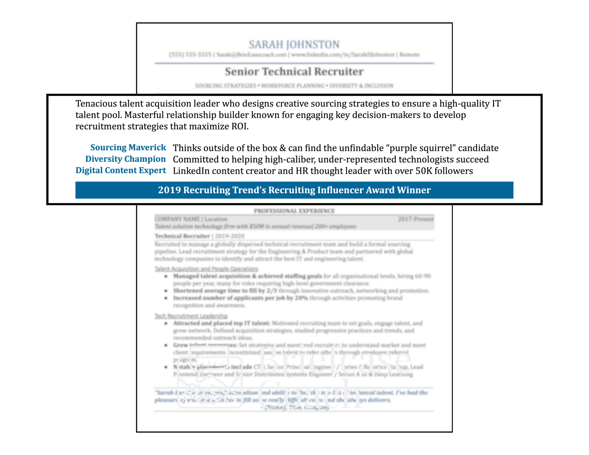 Writing an Executive Resume: An Expert Guide - Briefcase Coach